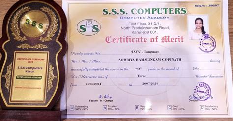 Sowmya Gopinath On Linkedin Java Programming Achievement Professionaldevelopment