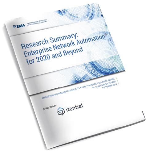 Enterprise Network Automation For 2020 And Beyond Ema Research