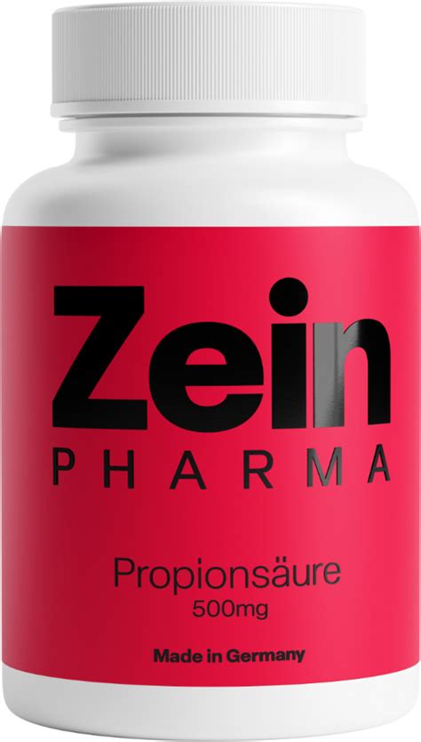 Ácido Propiónico 500 Mg 120 Cápsulas Zeinpharma Vitalabo Portugal