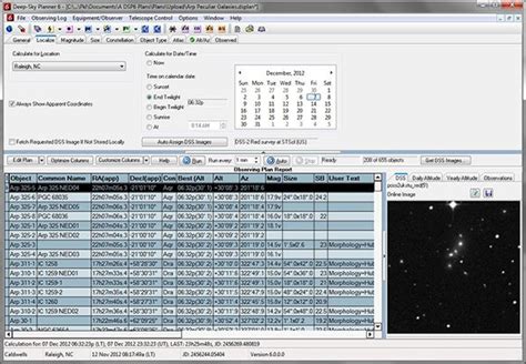 Astronomy Sky Software