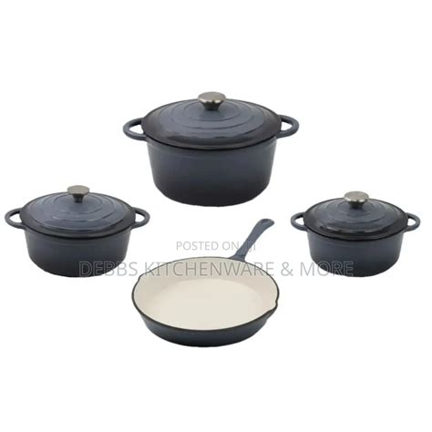 Cast Iron Casserole Cookware Set In Darkuman Kitchenware And Cookware