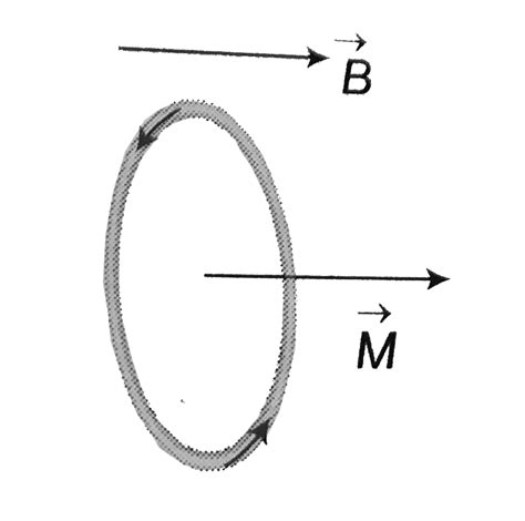 A Current Carrying Loop Is Free To Turn In A Uniform Magnetic Field Th