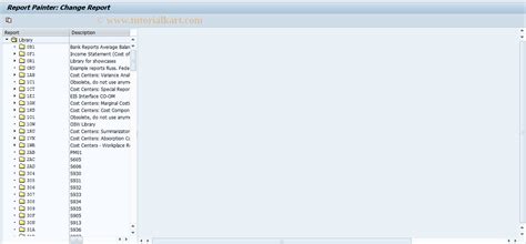 GRR SAP Tcode RW Change Formula