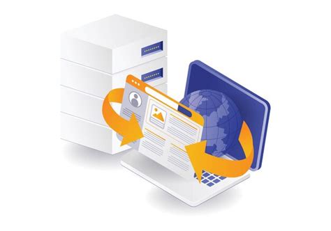 Premium Vector Computer Server Internet Application World Infographic