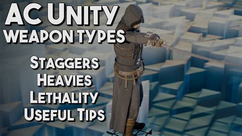 Ac Unity Weapon Types Overview Request Youtube