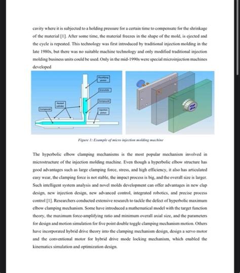 Solved Term Project Microstructure Injection Molding