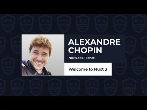Conference Talks Talk Welcome To Nuxt 3 From Javascript Conferences By Gitnation Class Central