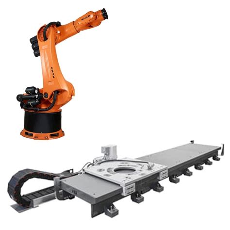 Gbs Robot Linear Track Rail For Laser Welding Robot Arm And Kr70 Kuka Robot