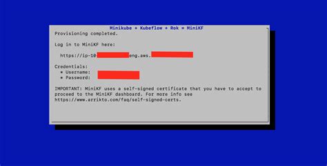 Bug When Provisioning MiniKube On AWS Using MiniKF Version Issue