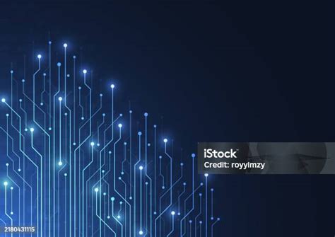 추상 기술 회로 기판 배경 디자인 통신 점과 선 개념 벡터 일러스트 레이 션 0명에 대한 스톡 벡터 아트 및 기타 이미지 0