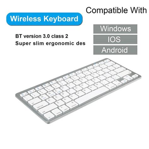 แป้งพิมพ์ Keyboard Bluetooth ไทย อังกฤษ รุ่น Bk3001 สำหรับ Ios Android Shopee Thailand