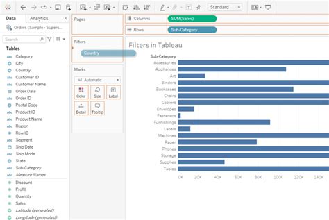 how to add a filter to a dashboard in tableau quick and easy guide