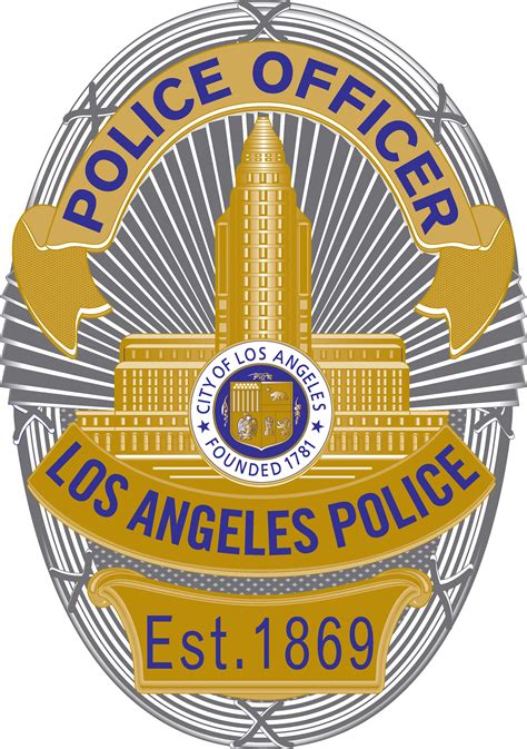 Lapd Badge Lspd Badge Free Transparent PNG Download PNGkey