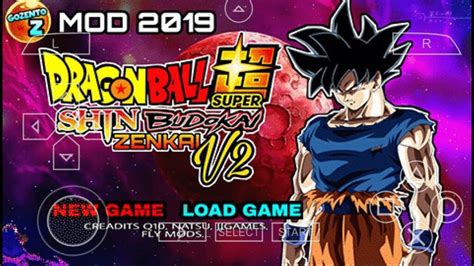 New Dragon Ball Z Shin Budokai 2 Zenkai V2 Mod Psp Download Evolutionofgames