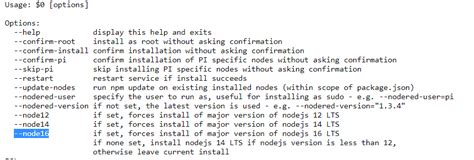can t install this node with a standard setup for pi node v14 is