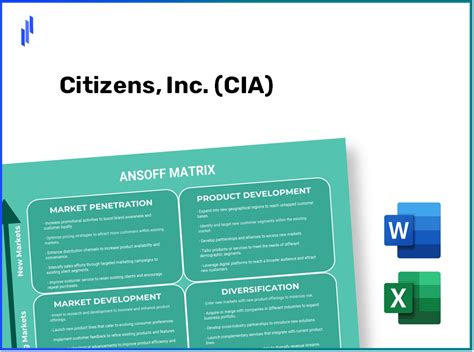 Citizens Inc Cia Ansoff Matrix Analysis Dcf Swot Canvas Pestel