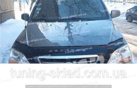 Дефлектор на капот Kia Sorento 1 (2002-2009) (КИА Соренто), цена 757 ...