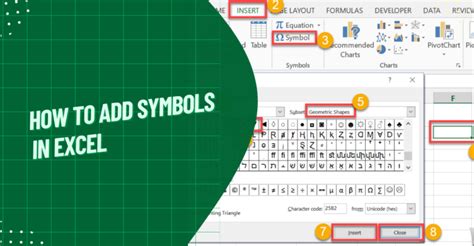 How To Add Symbols In Excel For Enhanced Data Presentation Earn Excel