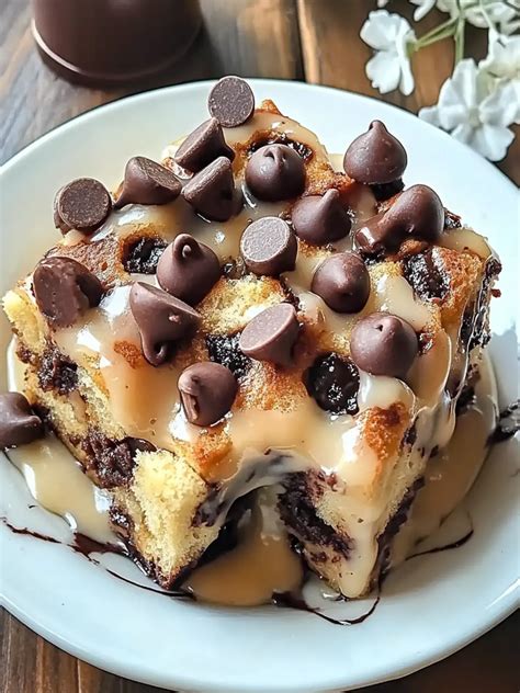 Irresistible Chocolate Chip Bread Pudding Youll Crave Forever