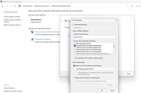 Eap Ttls認証用のクライアントデバイスの設定 Mist ジュニパーネットワークス