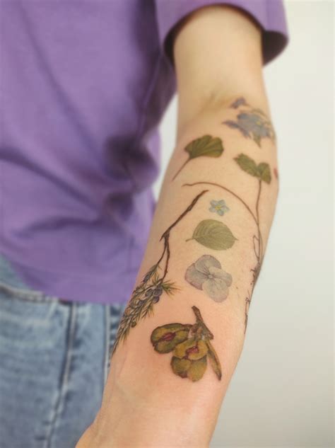 Тату мастер Ксения Дармаева Санкт Петербург Россия Inkppl