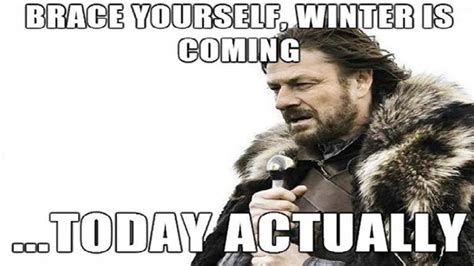 17 Best First Day Of Winter Memes To Get You Through The Season Funny