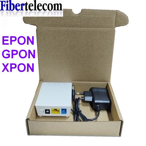 Original New Mini HG M EPON GPON XPON ONU GE With Single Lan Port English Firmware