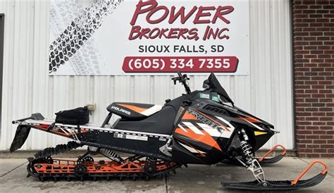 Stock S34301 Used 2015 Polaris Rmk 800 155 Sioux Falls South Dakota 57107 Power Brokers Inc