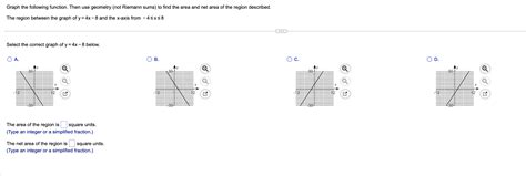 solved graph the following function then use geometry not