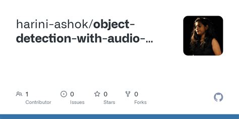 Github Harini Ashok Object Detection With Audio Respose