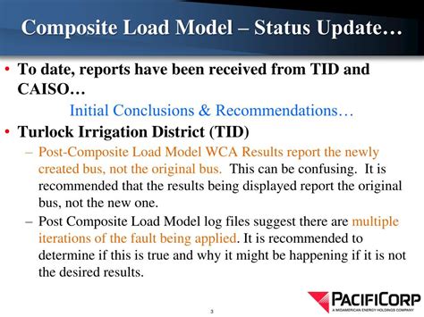 Ppt Composite Load Model Implementation Update Powerpoint Presentation Id3420324