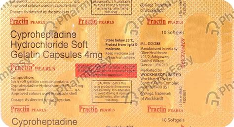 Practin 4 Mg Softgel Capsule 10 Uses Side Effects Price And Dosage