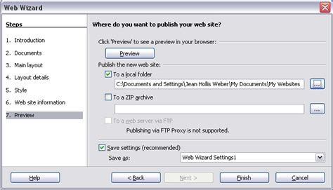 Saving Writer Documents As Web Pages Apache OpenOffice Wiki