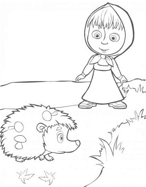 Руки рисовать маша и медведь - 89 фото