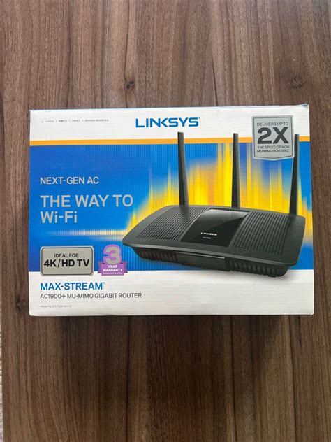 Linksys Wifi Router Computers Tech Parts Accessories Networking On Carousell
