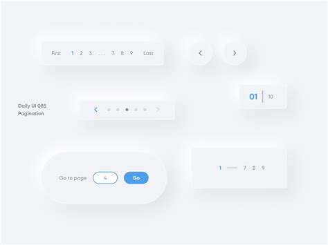 daily ui 085 pagination by yura saltykov