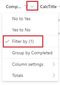 List Updating SharePoint Filters In Specific Views SharePoint Stack Exchange