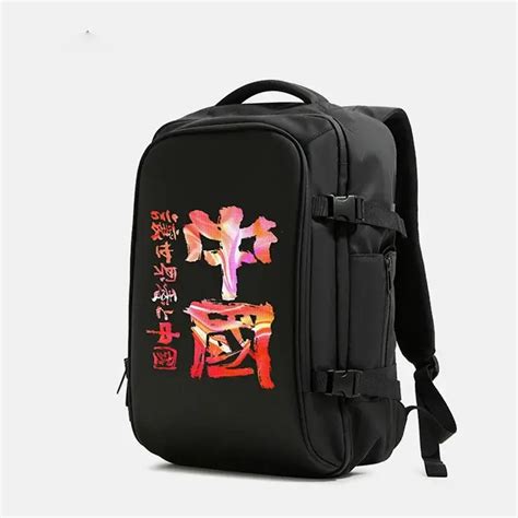 Upgraded LED Display Backpack Clearer And More Fitting Screen Multimedia Advertising Smart
