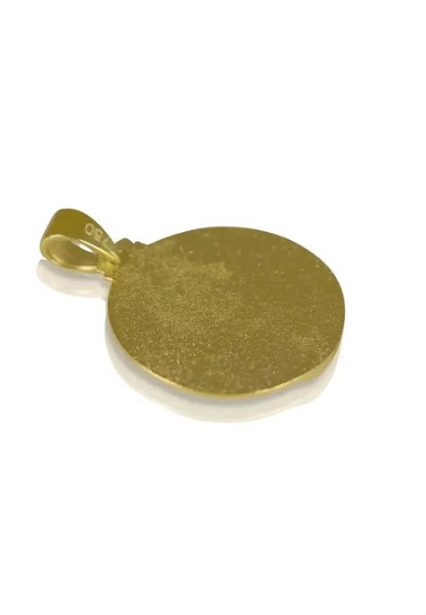 Buy Foundry Miraculous Medal Pendant 18k Gold 2025 Online Zalora