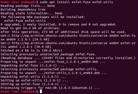 How To Mount An Exfat Drive On Ubuntu Foss Linux