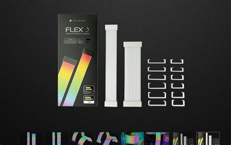 Tecware Flex ARGB Extension Cables RGB BLACK WHITE TWAC FLEX WHAR TWAC FLEX BKAR Shopee Malaysia