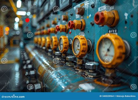 Understanding The Functionality Of A Nuclear Reactor In Initiating Fission Chain Reactions Stock