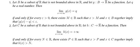 Solved 1 Let B Be A Subset Of R That Is Not Bounded Above Chegg