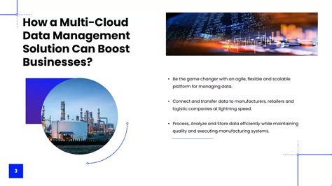 Multi Cloud Data Integration Manufacturing Industry Pptx Cloud
