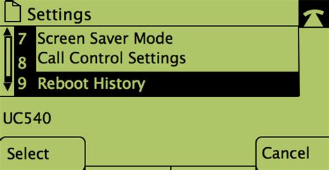View Reboot History Using Soft Keys On The Spa300 And Spa500 Series Ip