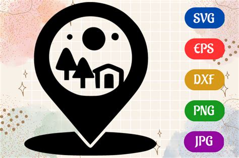 Map Pin Graphic By Creative Oasis Creative Fabrica