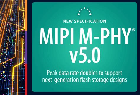 Latest MIPI M PHY Spec Doubles Data Rate To Gbps Converge Digest
