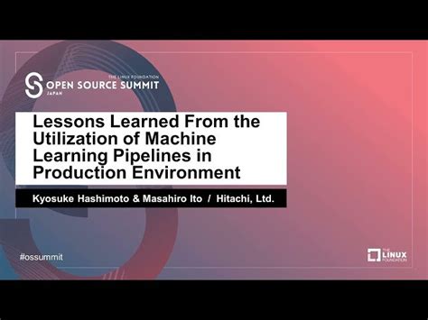 Free Video Lessons Learned From Machine Learning Pipelines In