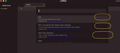 St Command Palette Install Packages List To Show The Latest Update